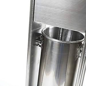 Manual Sausage Stuffer Maker, Stainless Steel Vertical Meat Filler (5L-A)