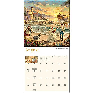 Disney Dreams Collection by Thomas Kinkade Studios: 2024 Wall Calendar