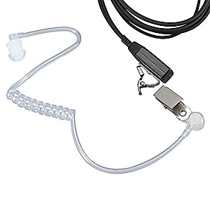 KCTIN Walkie Talkie Headset for Midland with Mic Security Earpiece for GXT1000VP4 LXT500VP3 GXT1050VP4 GXT1000XB (6 Packs)