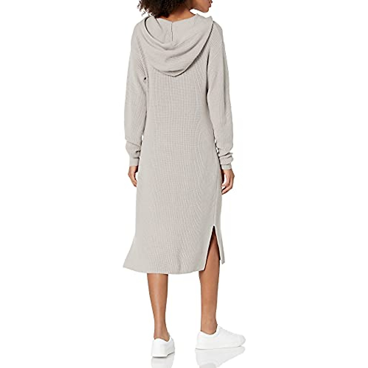 The Drop Women's Claudia Cuddle Hoodie Midi Dress, Porpoise, M