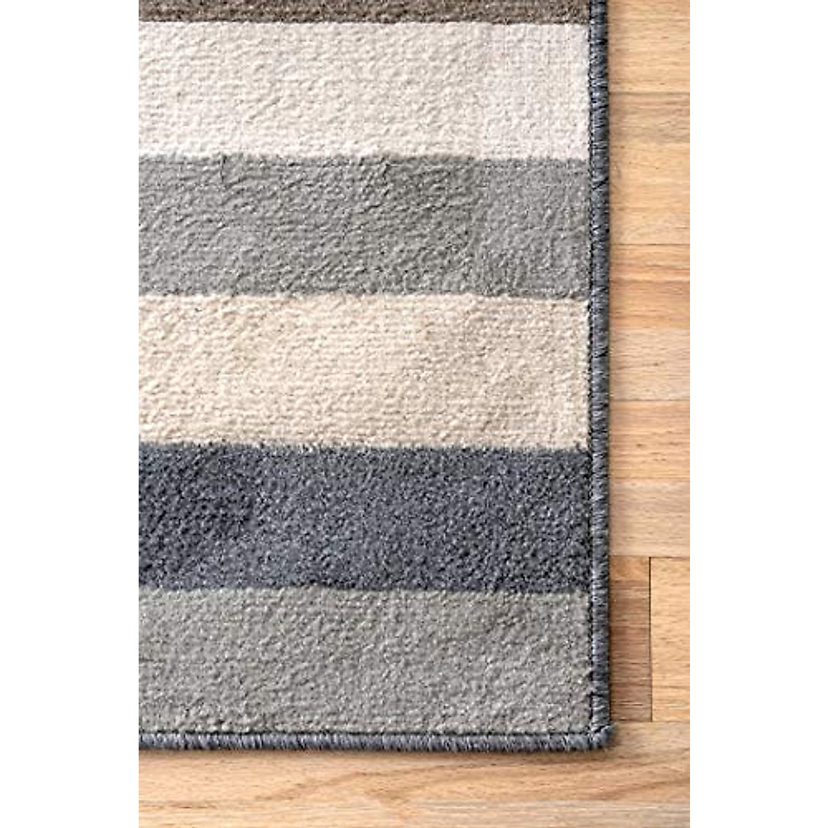 nuLOOM Manor Bengal Striped Area Rug, 5' x 8', Beige