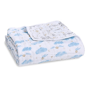 aden + anais Dream Blanket, Boutique Muslin Baby Blankets for Girls & Boys, Ideal Newborn Nursery & Crib Blanket, Unisex Toddler & Infant Bedding, Shower & Registry Gift, Harry Potter