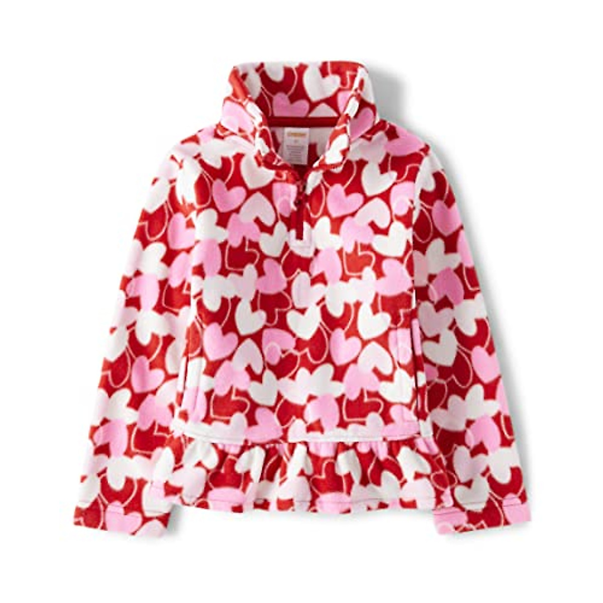 Gymboree Girls' and Toddler Long Sleeve Sweaters, Lots of Hearts, 7