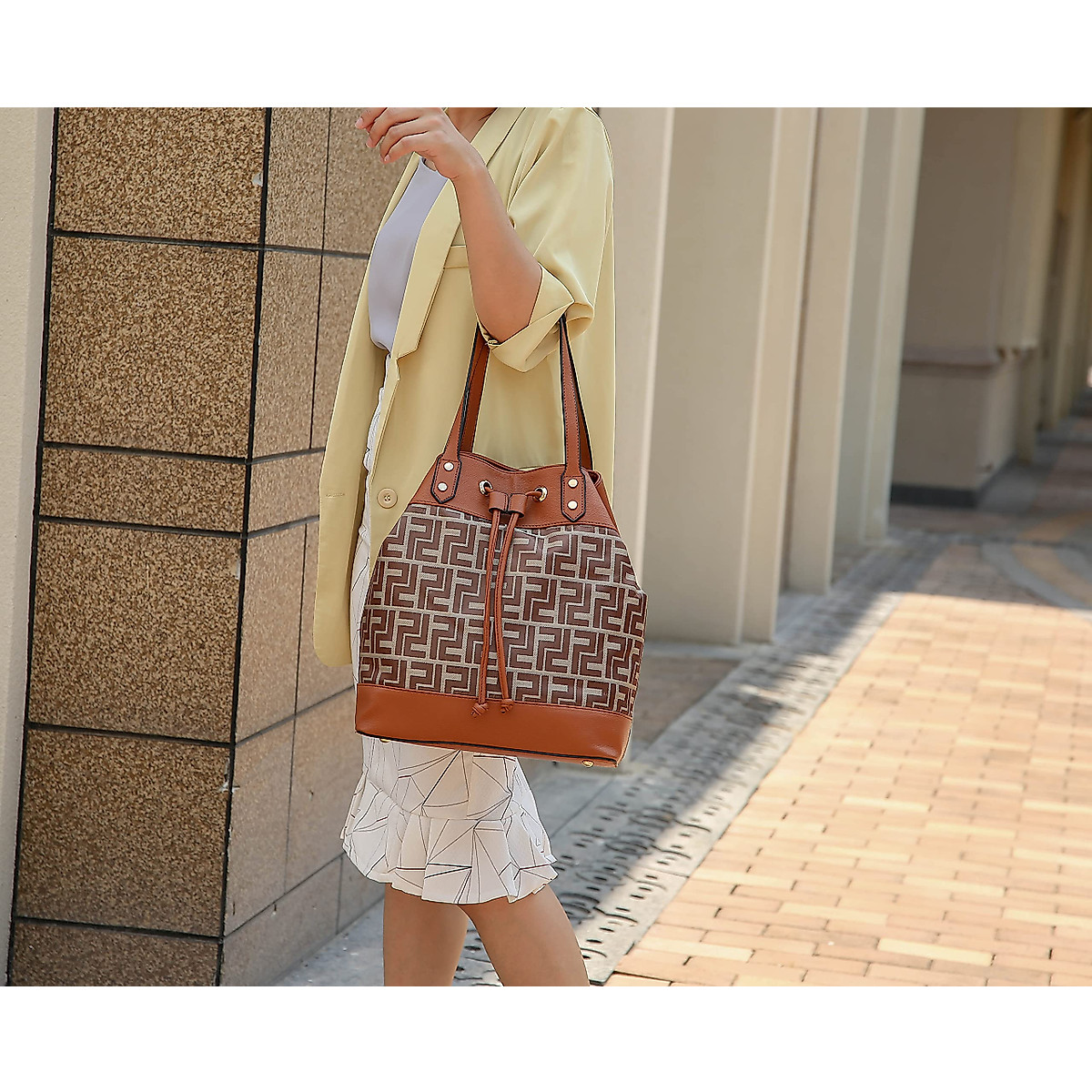 MKF Crossbody Hobo Bag for Women Handbag & Wristlet Wallet Purse Set – PU Leather Top Handle Shoulder Strap Black