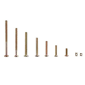 Crib Screws Bolts Replacement Hardware Parts Kit M6x75 65 55 50 35 20 16mm Crib Bolt Barrel Nut Compatible with Graco Benton Cribs Dream On Me Chelsea Carson Classic Synergy Cribs DaVinci Kalani Cribs