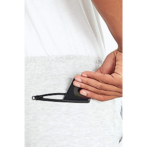 Balance Collection Olympic Pocket Short, Light Heather Grey, Large