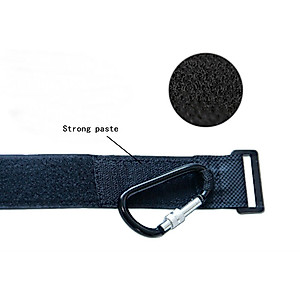 AKOAK 2 Pack Baby Stroller Hooks, Skidproof and Multi Purpose Hooks for Diaper Bags, Shopping Bags,Groceries and Clothing, Great Accessory for Mommy When Walking Or Shopping,Red