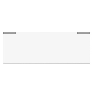 Origami Magnetic Shelf Liners (29" L x 10.5" W) for R3 Series 3 Tier Storage Units with Magnetic Tabs, Easy Clean Plastic Surface, Pack of 3 - Clear