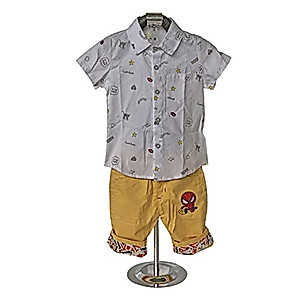 Cabilock 2pcs Little Girl Boy Steel Showing Kids Dress Storage Stainless Metal Hanger Support Display Clothes Child Rack Stand Children Store Clothing