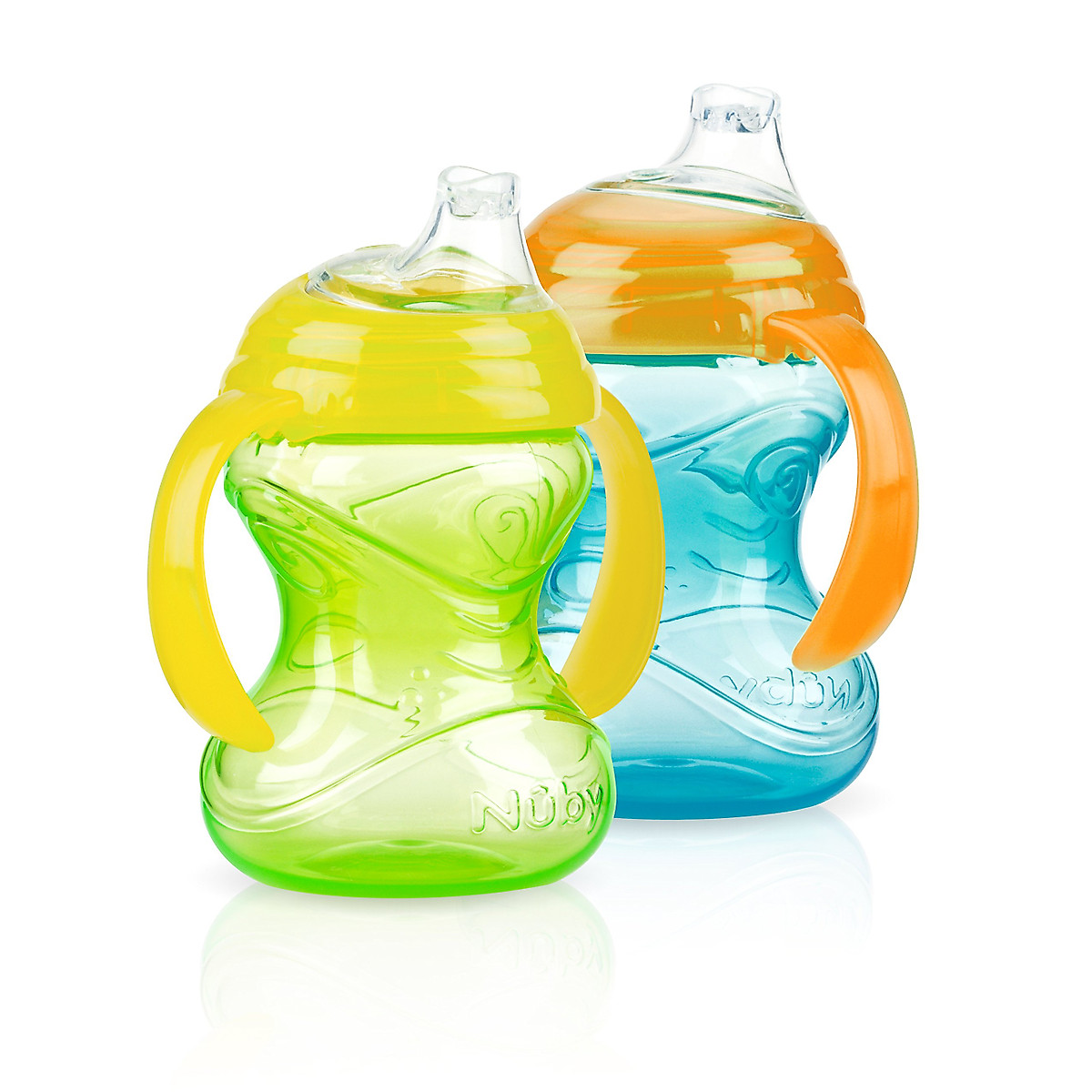 Nuby Clik-It, Cup with Spout, 2-Pack, 10 Ounce