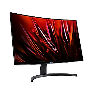 Acer ED273U Abmiipx 27" 1500R Curved WQHD 2560 x 1440 Monitor | Adaptive-Sync Technology | 75Hz Refresh Rate | 1ms VRB | 1 x Display Port 1.2 and 2X HDMI 1.4 Ports,Black