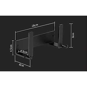 Pot Lid Rack, Wall Mounted 304 Stainless Steel Pan Lid Organizer Holder, Self-Adhesive or Mounting with Screws, Kitchen Cooking Utensil Tool (Set of 2) (Silver)