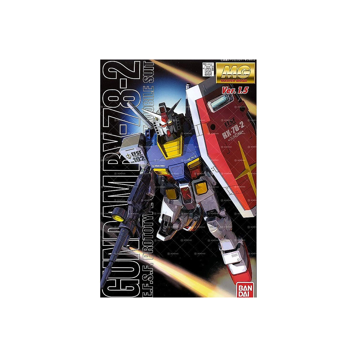 Bandai Hobby RX-78-2 Gundam Ver 1.5, Bandai Master Grade Action Figure