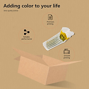 C230/C235 Black, Cyan, Magenta, Yellow High Capacity Toner Cartridge (4-Pack) - Replacement for Xerox C230 C235 Printer - 006R04383 006R04384 006R04385 006R04386