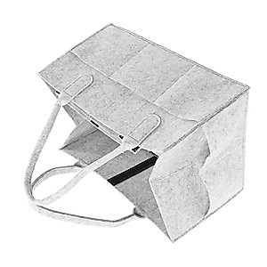 Baby Diaper Caddy Organizer,Nursery Storage Bin Car Organizer,Portable Holder Bag for Changing Table,Felt Diaper Caddy