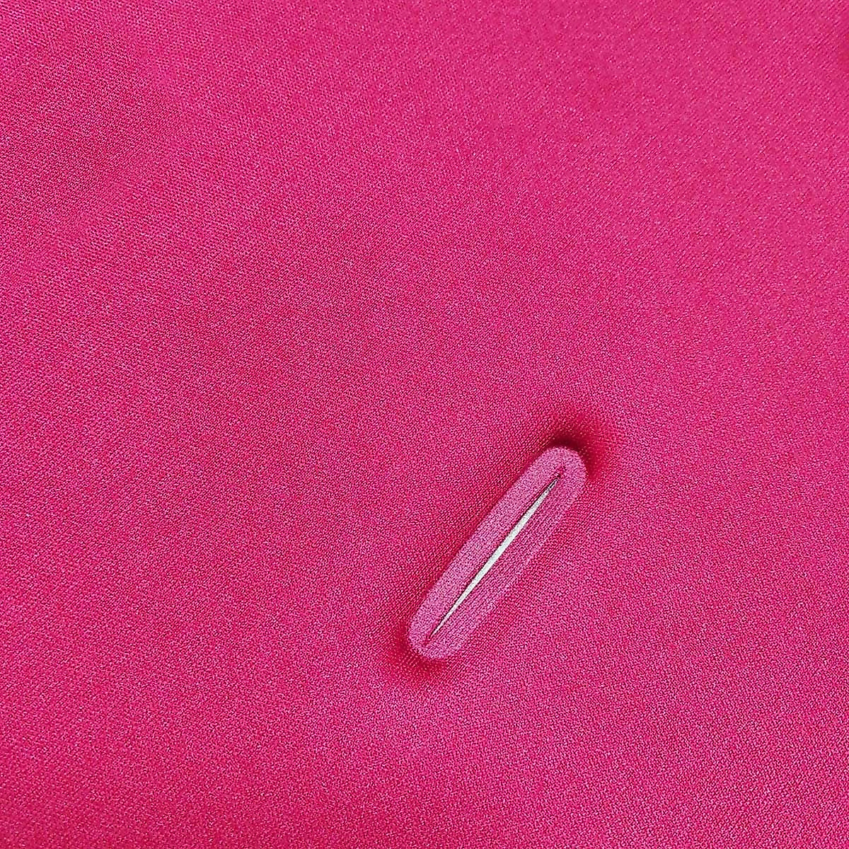 Stroller Cushion, Baby Stroller/Car Seat Liners Pad Cover Foam Cotton Cushion (Rose Red)