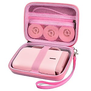 ALKOO Case Compatible with NIIMBOT D11 Label Maker Printer, Storage Bag for Phomemo D30 for Canon for Ivy 1/2 for HP Sprocket Mini Photo Printer & Label Paper Accessories- Holder Box Only