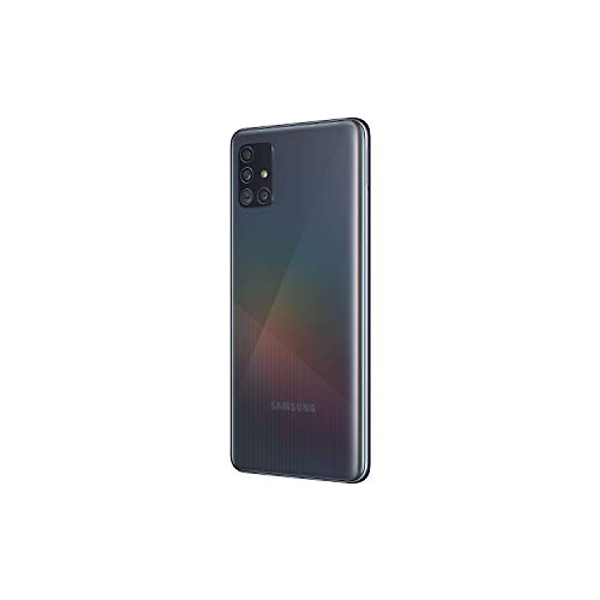 Samsung Galaxy A51 A515F 128GB DUOS GSM Unlocked Phone w/ Quad Camera 48 MP + 12 MP + 5 MP + 5 MP (International Variant/US Compatible LTE) - Prism Crush Black