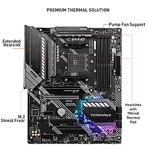 MSI MAG Tomahawk AMD B550 Socket AM4 ATX DDR4-SDRAM Motherboard