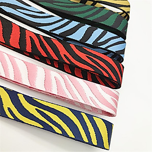 Beacone Wide Shoulder Strap Adjustable Replacement Crossbody Handbag Purse Strap Belt (Zebra Pattern-White)