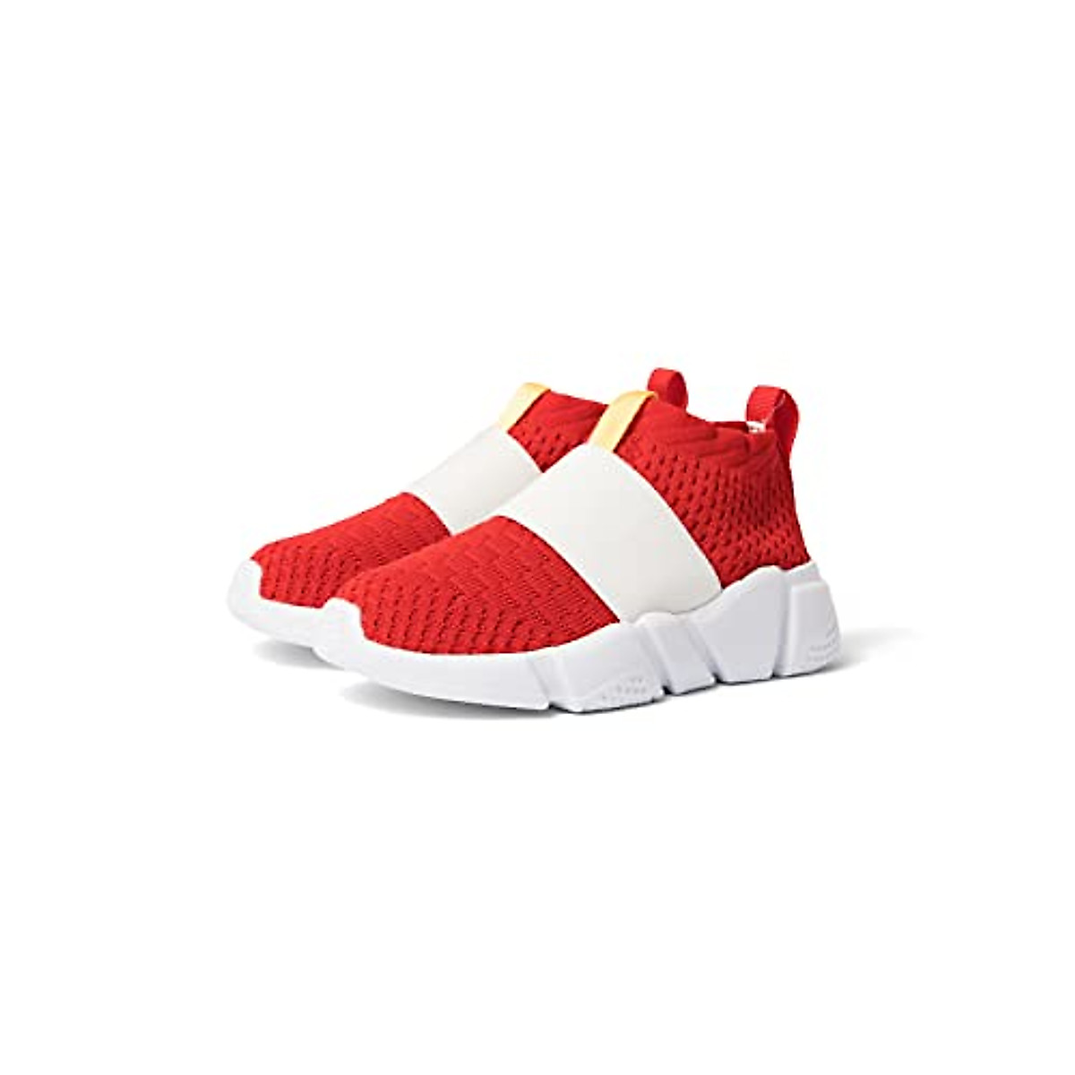 Chickadee Red Shoes – Stretch Knit Sneakers for Adult Men (us_Footwear_Size_System, Adult, Men, Numeric, Medium, Numeric_12)