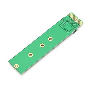 M.2 NGFF SSD to PCIe Express x1 Adapter Card, Supports PCIE x4 AHCI NVMe and PCIE x2 AHCI NVMe M.2 NGFF SSD, Desktop Solid State Drives