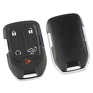 Fits Remote 5btn Lift Gate Key Fob Shell Case For GMC Chevrolet Silverado Sierra (HYQ1EA)