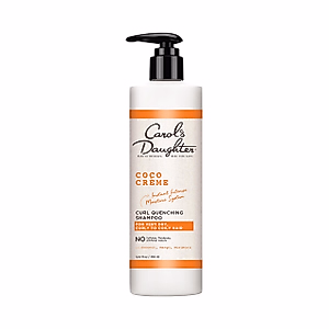 Carol's Daughter Coco Creme Curl Quenching Shampoo with Coconut Oil and Mango Butter for Very Dry, Curly Hair, 12 fl oz
