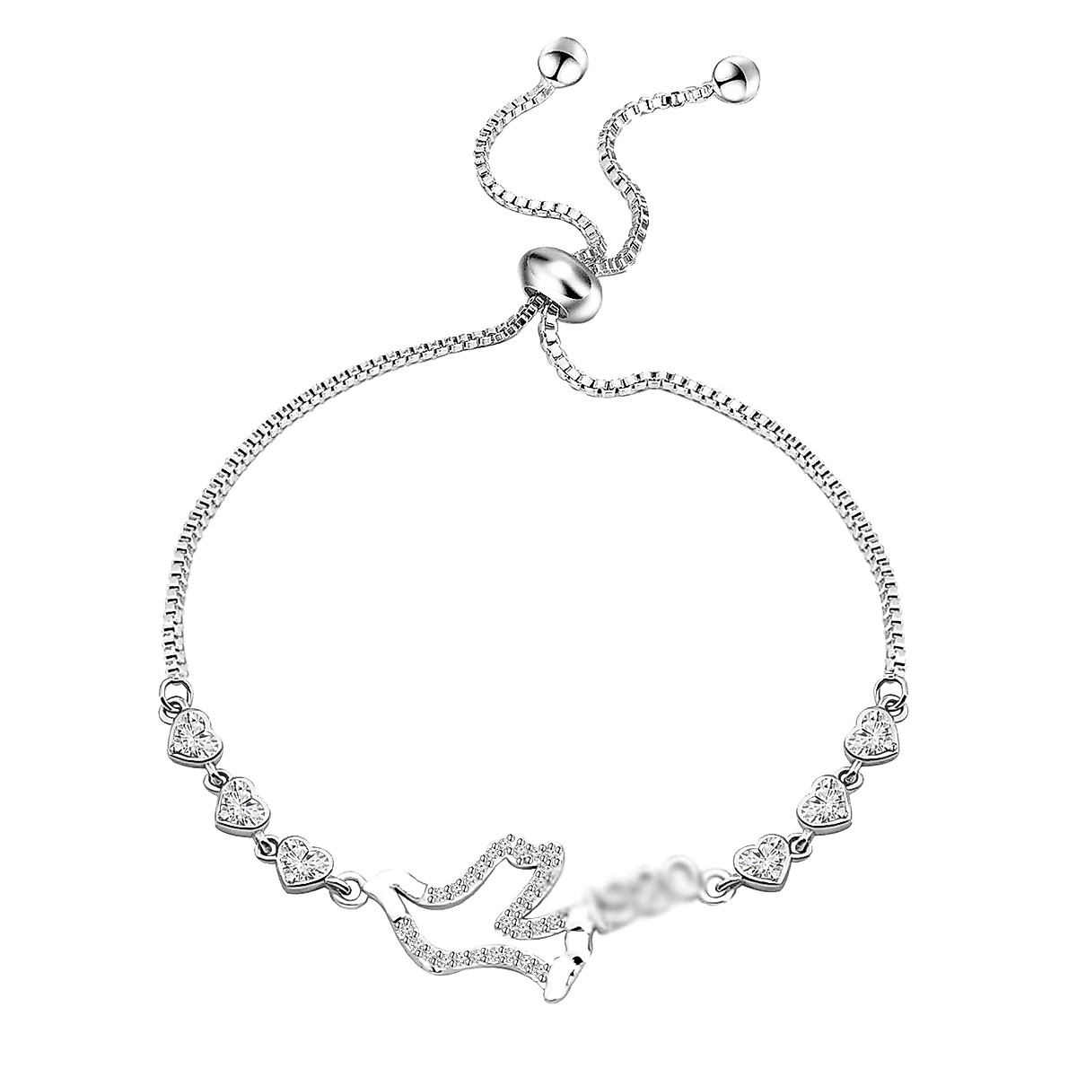 AKTAP Sorority Gift Z P B Dove Bracelet Inspired Greek Greece Sorority Finer Women Jewellery