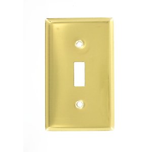 Leviton 81001-PB BS WP 1G TGL POLISHED FINISH STD SIZE