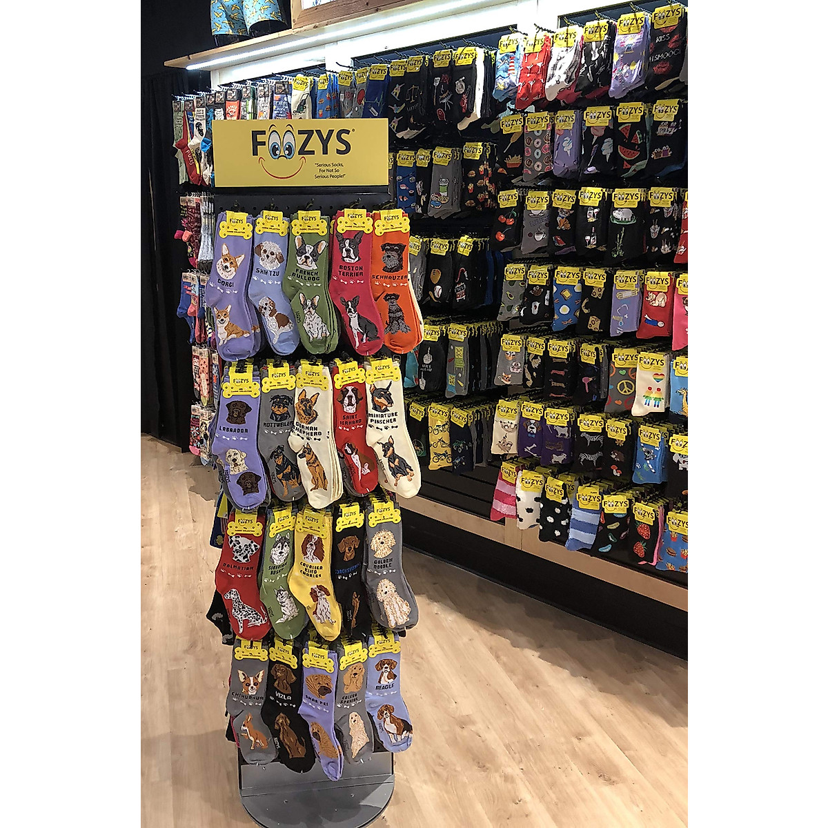 Foozys Women’s Crew Socks | Fun Instruments Musical Notes Socks | 2 Pair