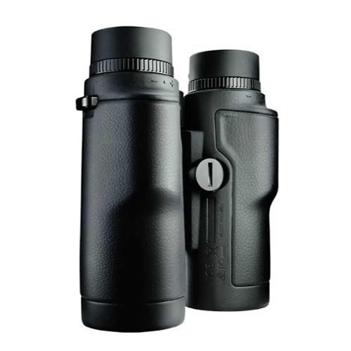 Nikon 10x42 LaserForce Rangefinder Binoculars Bundle with Binocular Harness Strap, 79-Inch Photo and Video Monopod Lenspen Cleaning System (4 Items)