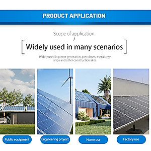 Miniature Circuit Breaker, MCB 2P DC 500V 32A DC Disconnect Switch Solar PV System Isolator with IP65 Distribution Box for Solar Panels Grid System (with Cable and PV Connector)