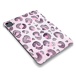 Pink Leopard Cheetah Animal case Compatible with iPad Mini Air Pro 7.9 8.3 9.7 10.2 10.9 11 12.9 inch Pattern Cover New 2022 2021 Trifold Stand 3 4 5 6 7 8 9 Generation 263 (12.9 iPad Pro 3/4/5 gen)
