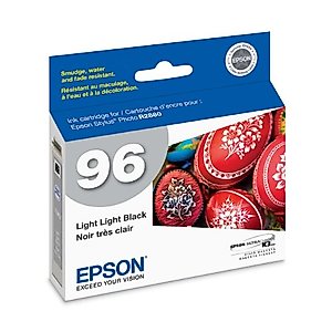 Epson T096920 Stylus Photo R2880 Printer UltraChrome K3 Ink Cartridge (Light Light Black)