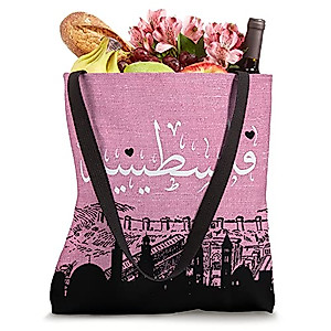 Palestine Arabic Palestinians Women Folklore Thobe For Girls Tote Bag