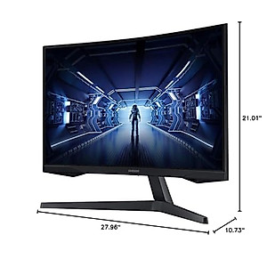 Samsung 32-inch Gaming G5 Computer Monitor LC32G57TQWNXDC (Renewed)