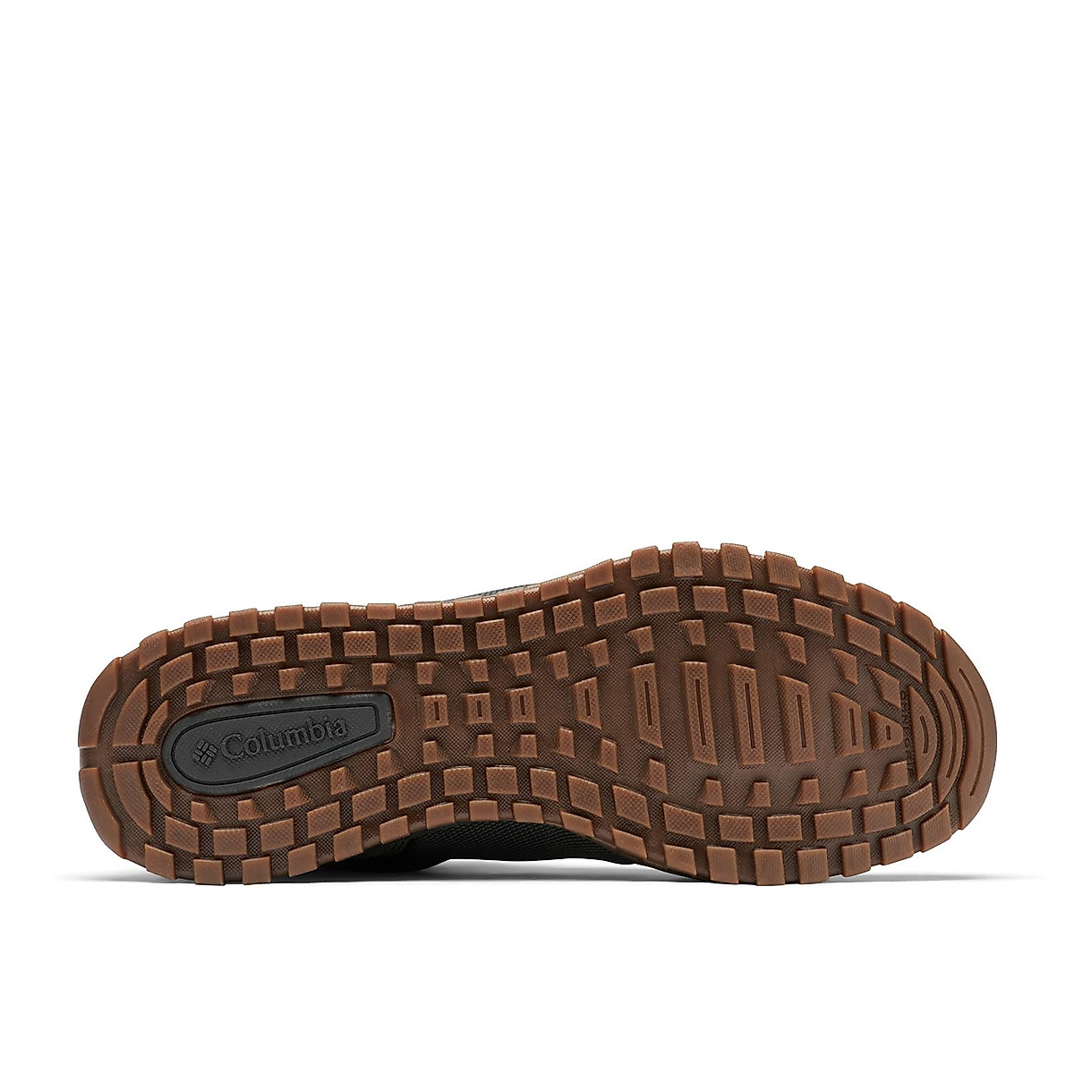 Columbia Men's Fairbanks Mid Hiking Shoe, Gravel/Dark Moss, 10.5