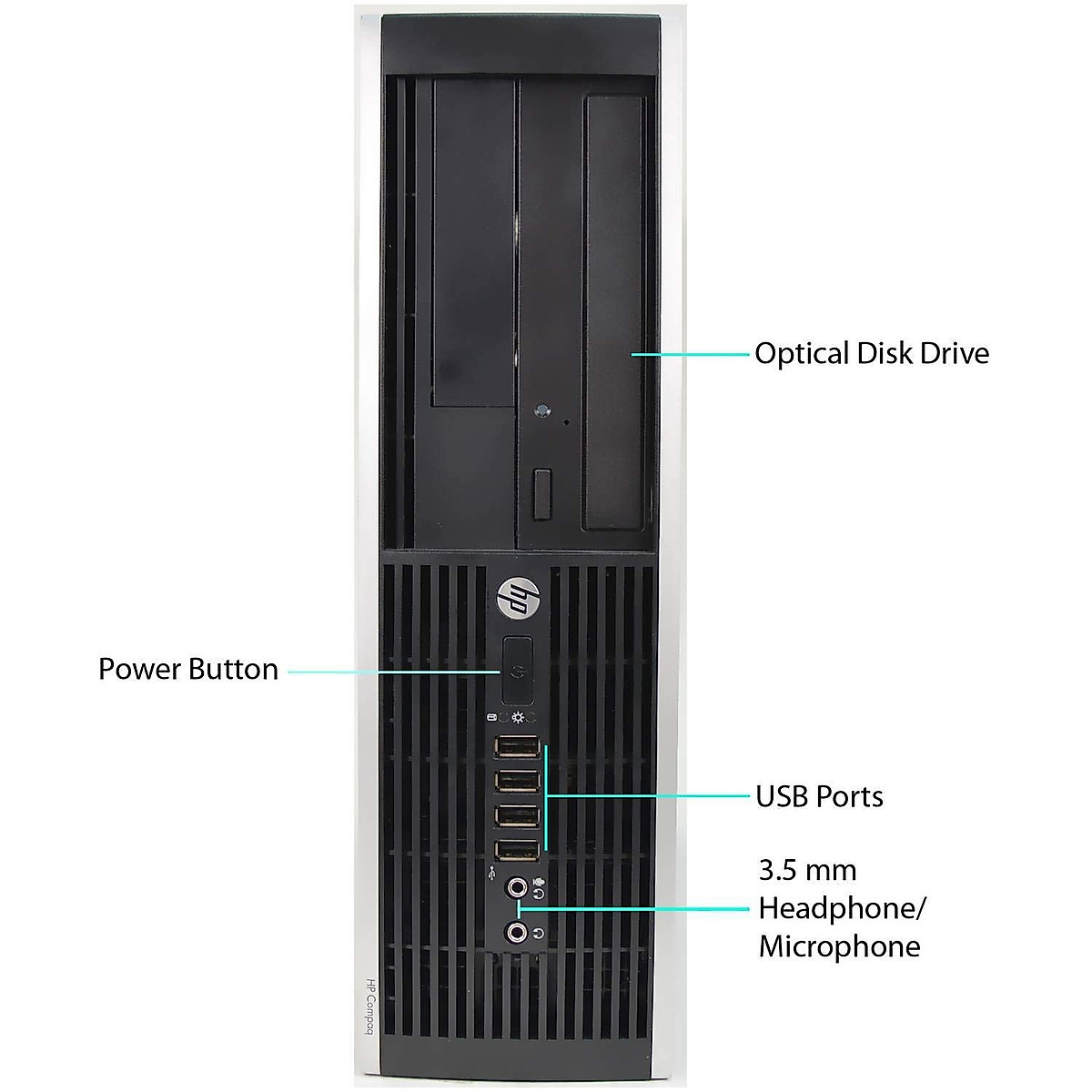 HP 8300 Elite Desktop Gaming Computer Intel Quad Core i5 up 3.6 GHz, 8GB DDR3,NEW 240GB SSD, Windows 10 Pro, WiFi, USB 3.0, Nvidia 4K 2GB GT710 Video Card (Renewed)