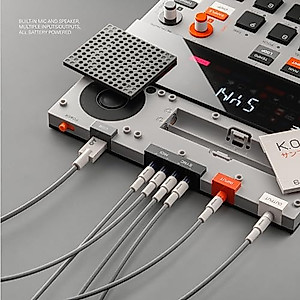 teenage engineering EP–133 K.O. II sampler, drum machine and sequencer with built-in microphone and effects (Renewed)