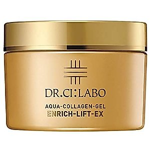 DR.CI:LABO Aqua-Collagen-Gel Enrich-Lift EX Gel with Collagen and Damask Rose Essential oil - 50 G.