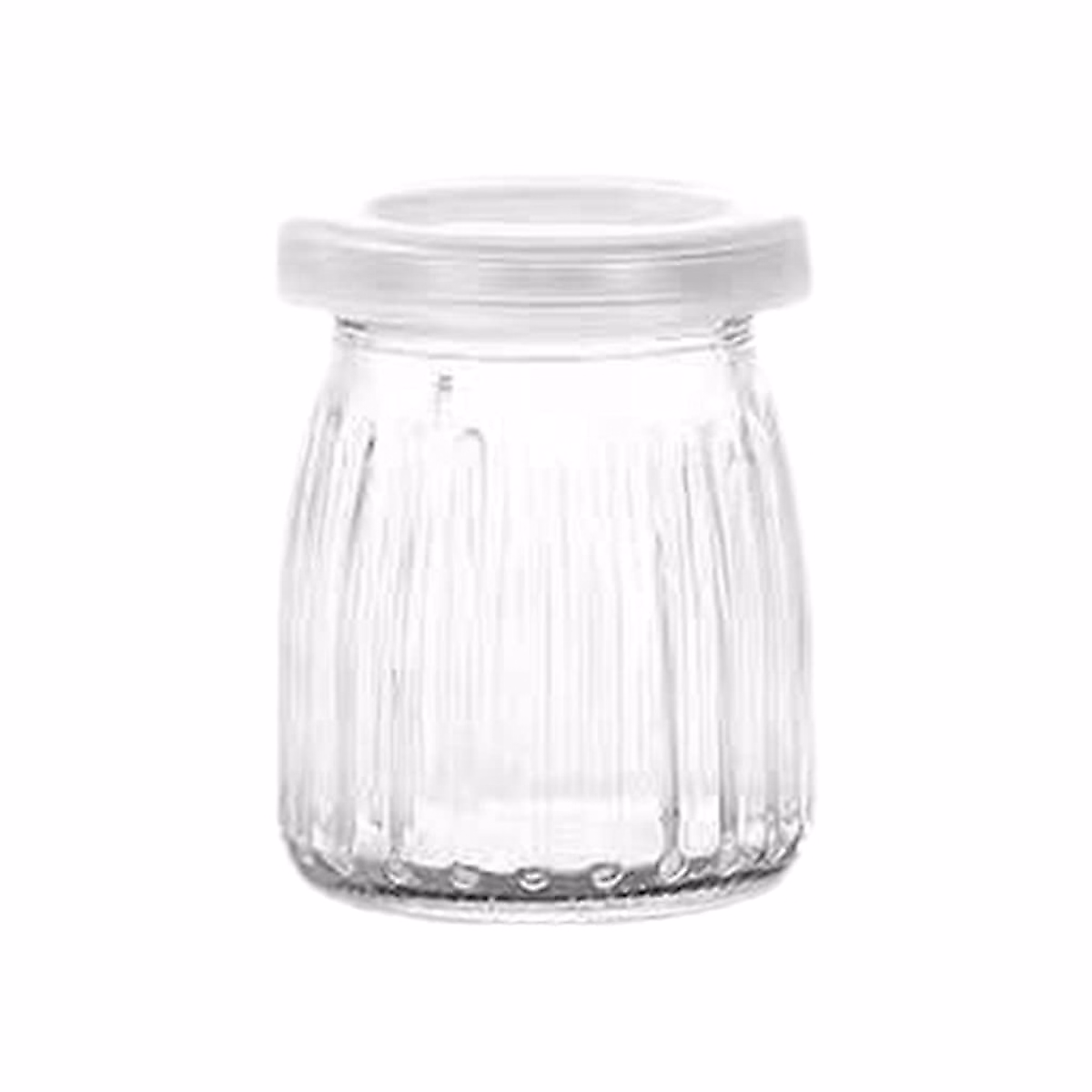 YS0911 Glass Jars With Cork Stopper Glass Bottle Wishing Bottle Yogurt Jars Storage Containers For Desserts Multifunction 100/150/200ml Glass Bottle W/Cork Stopper Cup Bottle