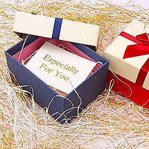 Zwish 1LB Basket Filler Iridescent Film PP Hamper Shreds Paper Shredded Crinkle Confetti for fo Gift Basket, Bags Packaging Filling-White & Gold