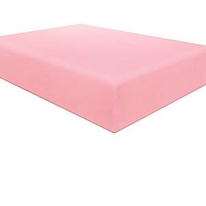 NTBAY Twin Fitted Sheet Only - Brushed Microfiber Deep Pocket Fitted Sheet - Soft, Wrinkle-Free, Fade-Resistant, Stain-Resistant, Hotel Quality Fitted Bed Sheet, Pink