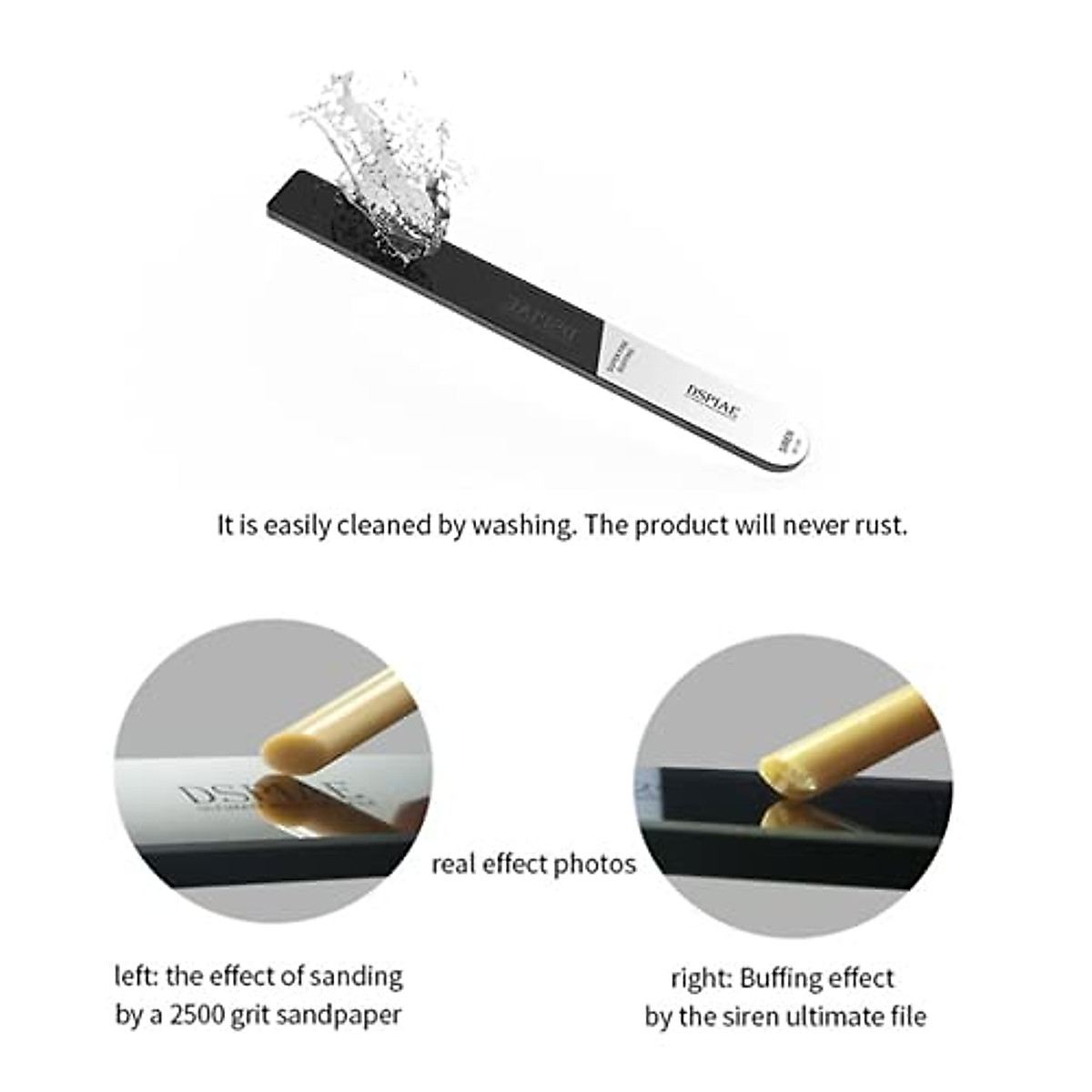 for Gundam Military Model Hobby Polishing,Grinding Tools, Ultimate Precision Files #10000 #12000 Mirror Nano Glass Files (SF-15 Mirror Glass File)