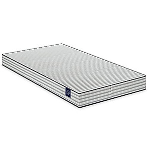 babyGap by Delta Children Graham 4-in-1 Convertible Crib with Storage Drawer TrueSleep Crib and Toddler Mattress (Bundle), Grey/Dark Grey