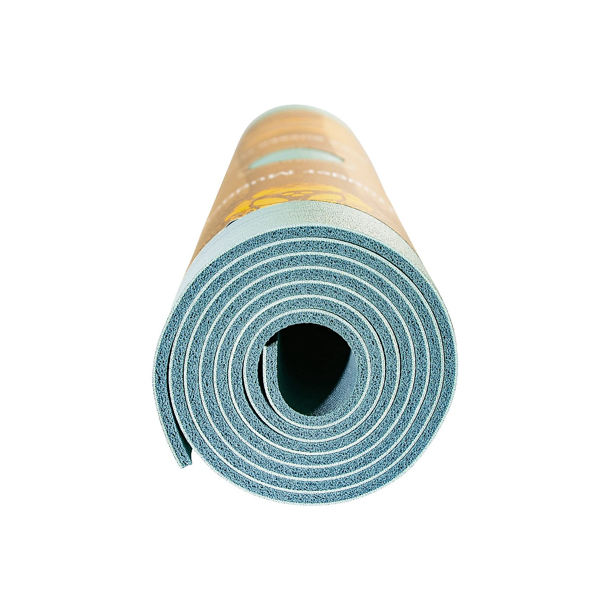 Hugger Mugger Para Rubber XL Mat – River - Extra Wide and Long, Natural Rubber, Great for Slippery Hands and Feet, Dual Sided, Extra Cushion