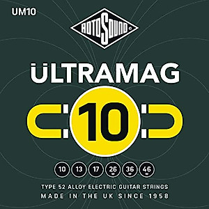 Rotosound Ultramag UM10 High End Electric Guitar Strings 11-48
