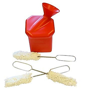 Auto Supplies Direct Angled Tire Lube Bucket for Coats Center Post Changers with 3 Lube Swabs 11.5" Length