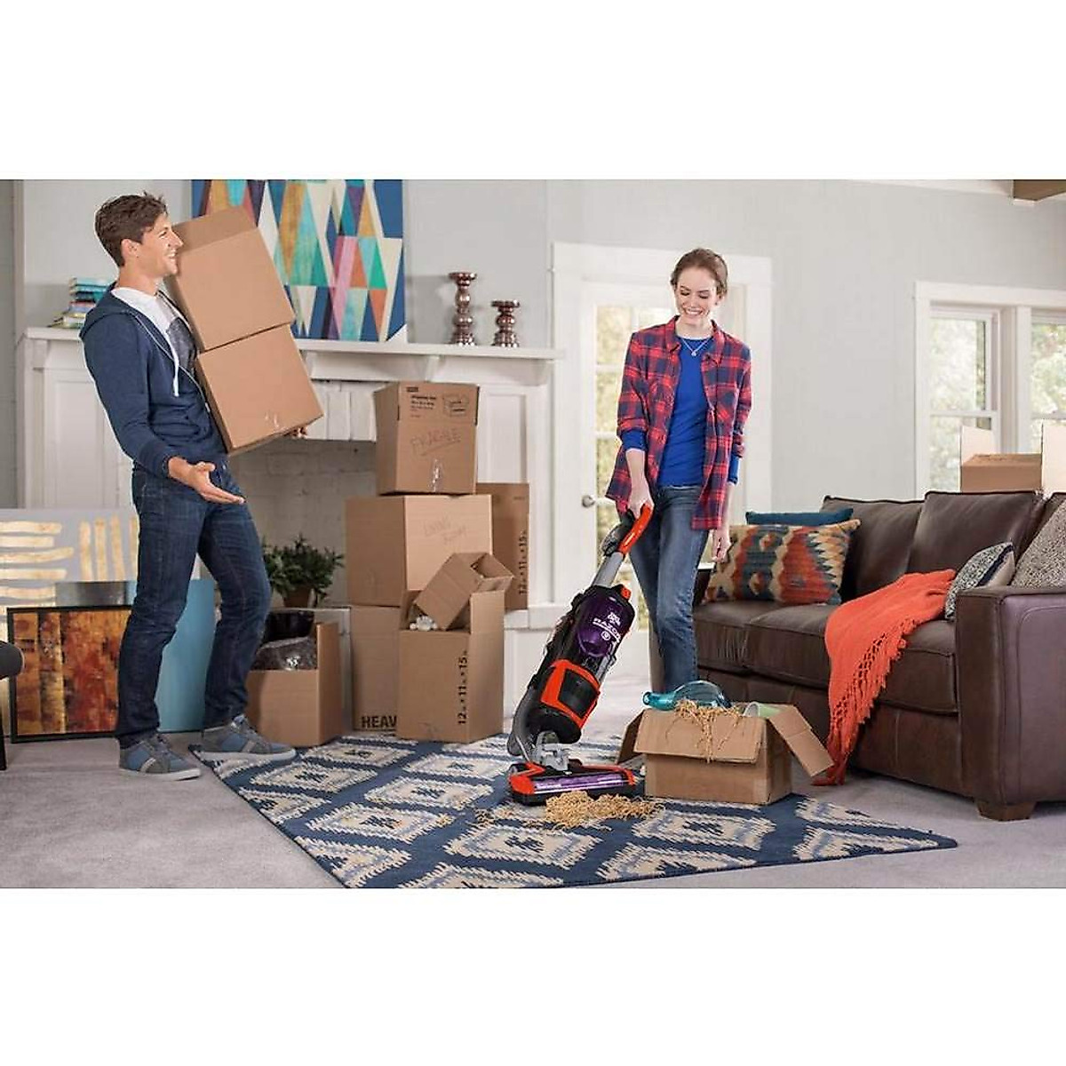 Dirt Devil Razor Pet Advanced Power Swivel Steer Bagless Corded Upright Vacuum (Renewed)